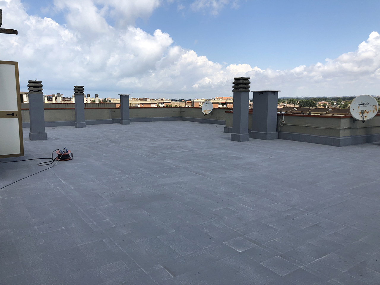 Impermeabilizzazione Tetti e Terrazzi Roma - Divisione Resine